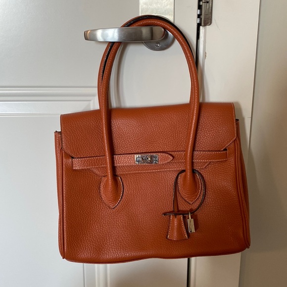 Bags | French Handmade Leather Satchel Found In A Market In Normandy ...